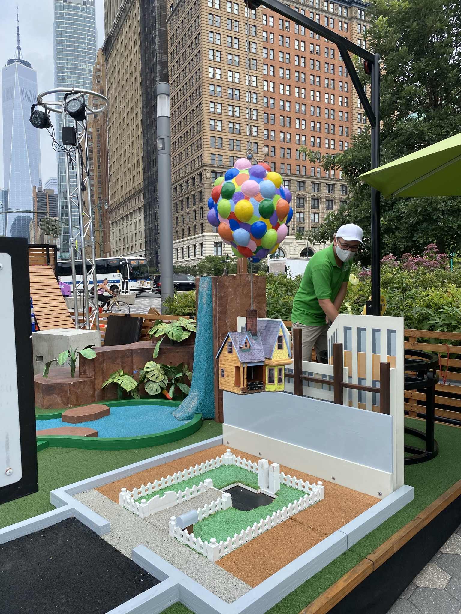 We Got to Try NYC's Adorable and Colorful Pixar Putt - NJ Family