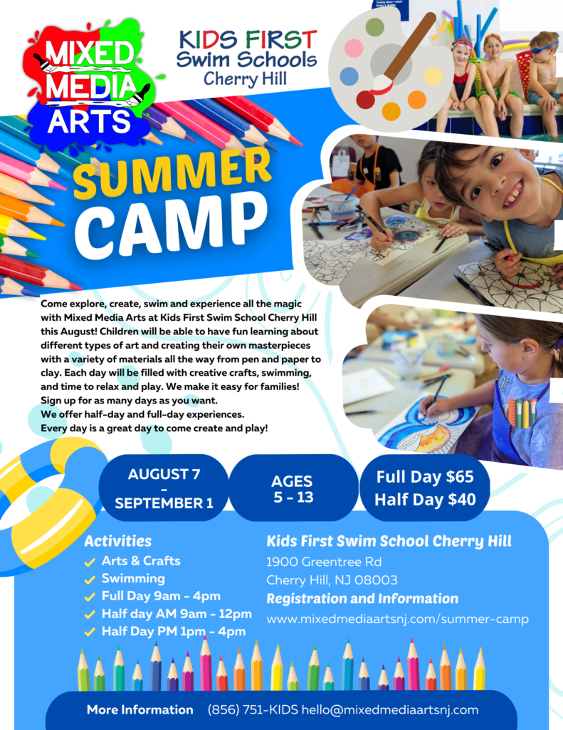 Summer Art Camp With Swimming - NJ Family
