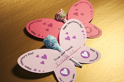 Free Butterfly Valentine Printable - NJ Family