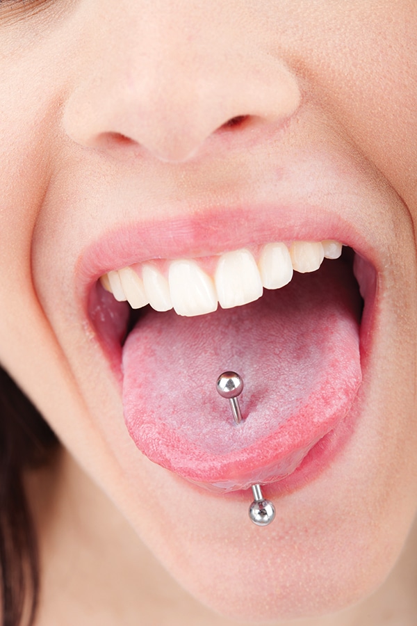 The Risks of Tongue Piercings NJ Family