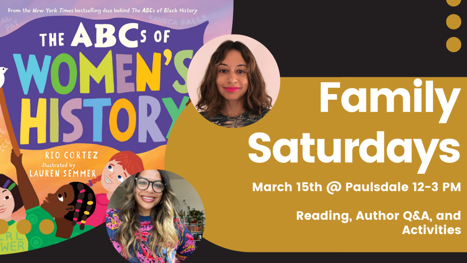 Family Saturday: The ABCs of Women's History - NJ Family