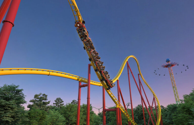 We Were Among the First to Ride Six Flags' THE FLASH Coaster—Here's Our ...