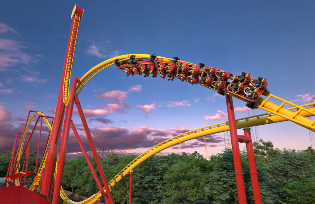 We Were Among the First to Ride Six Flags' THE FLASH Coaster—Here's Our ...