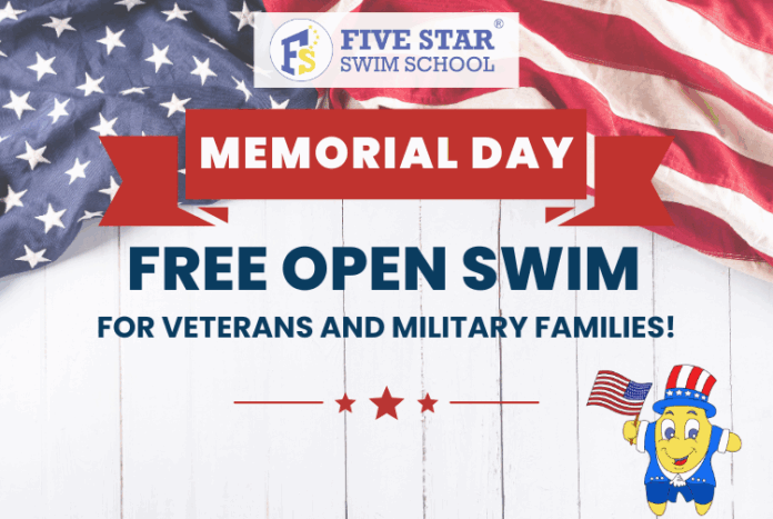 Memorial Day Open Swim at Five Star Swim School - Princeton - NJ Family