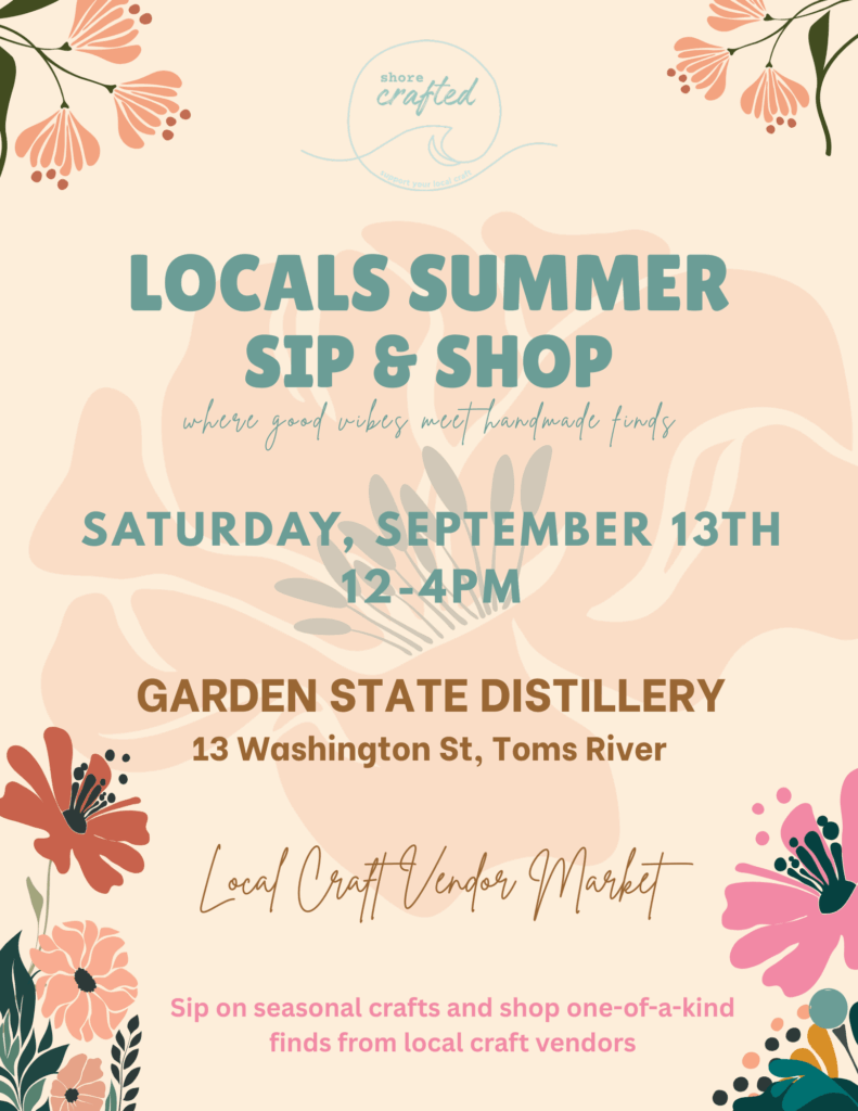 Locals Summer Sip & Shop Vendor Market - NJ Family