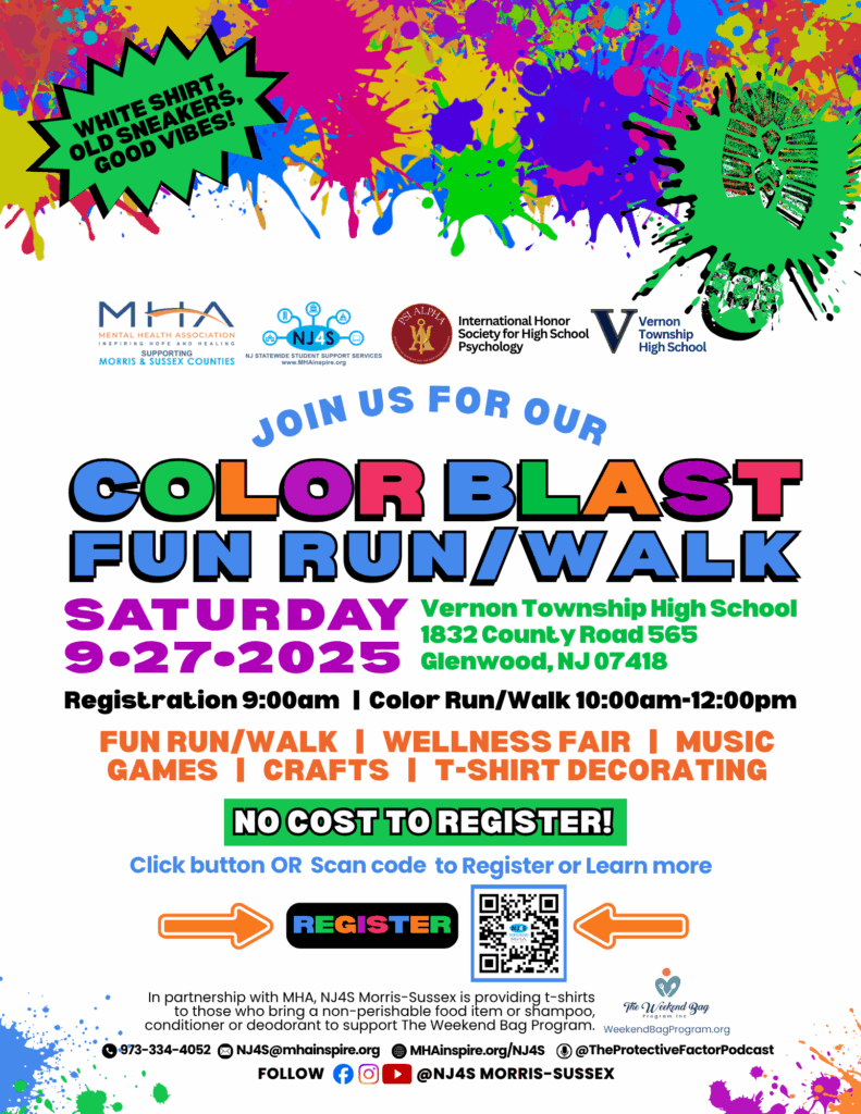NJ4S Morris-Sussex Color Blast Fun Run/Walk - NJ Family