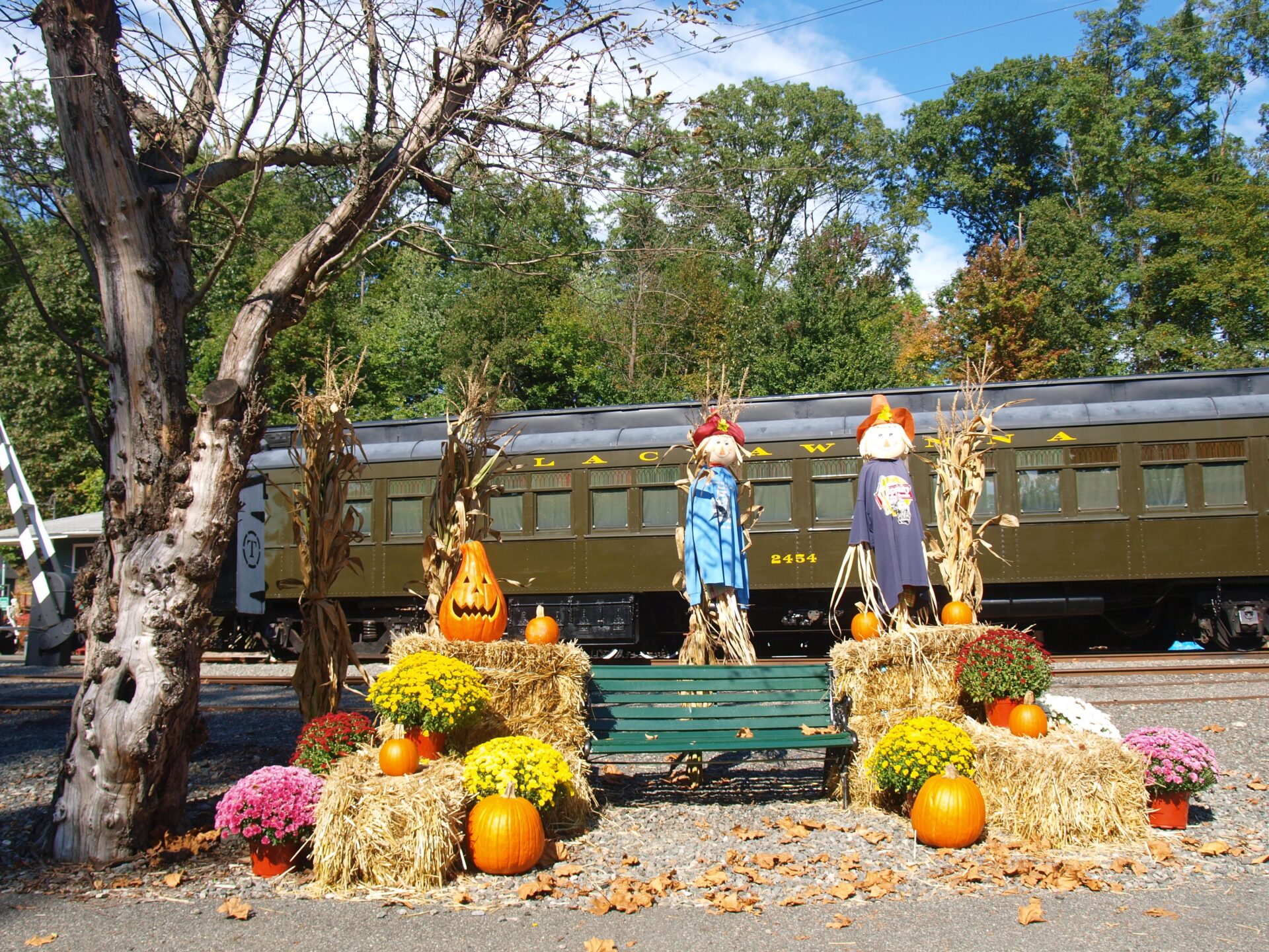The Pumpkin Patch Train at Whippany Railway Museum - NJ Family