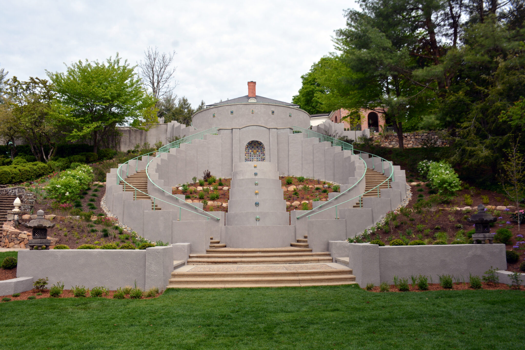 A Century-Old Cascading Fountain Is Flowing Again at This North Jersey ...