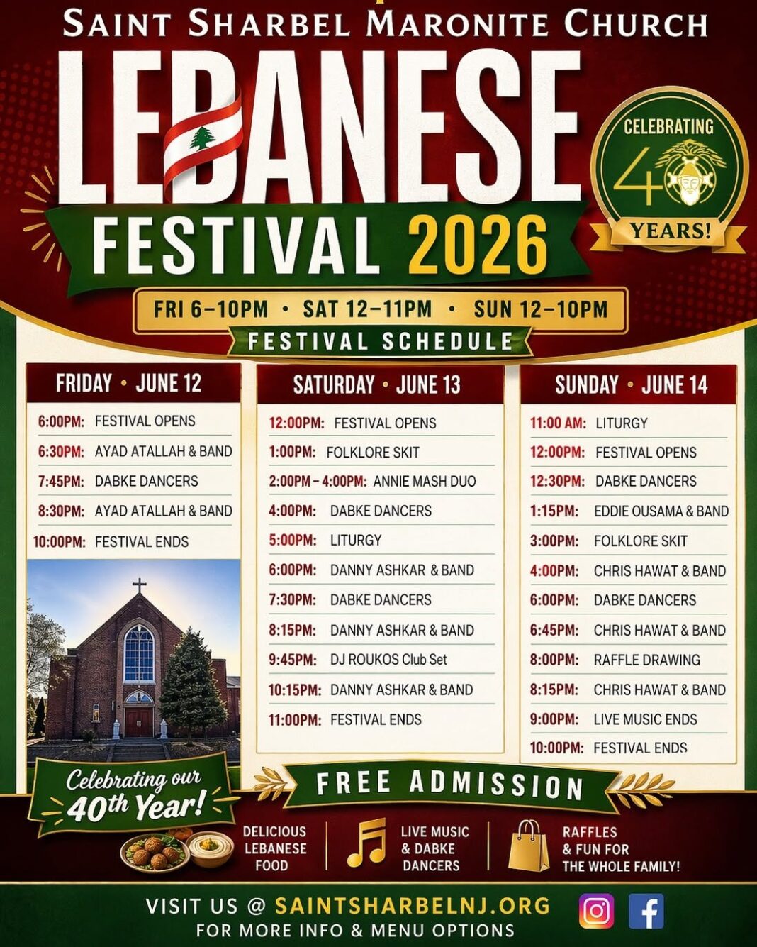 Lebanese Festival - NJ Family